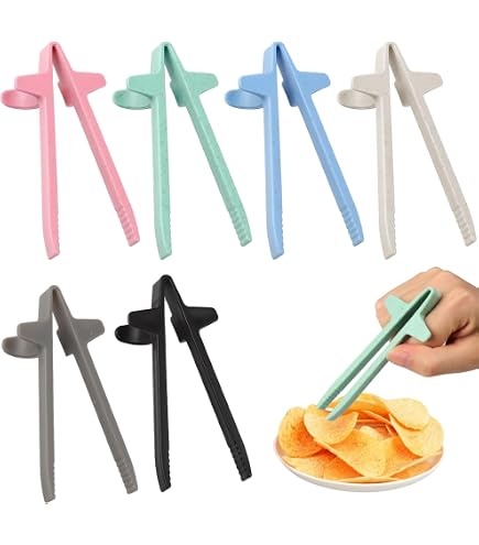 Shark Tank Finger Chopsticks Crisps Grabber. Gamers' Snacking Tongs ...