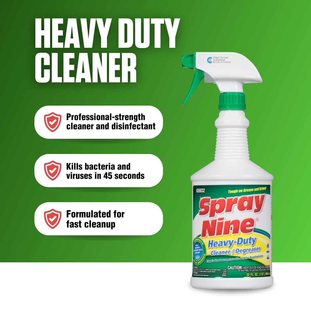 Mua Spray Nine 26832 Heavy Duty Cleaner, Degreaser & Disinfectant for ...