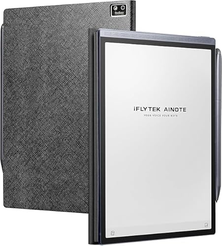 iflytek AINOTE Air 2 Bundle Taking Tablet & Folio Case, 8.2" AI Note Taking Tablet, iFLYTEK ...