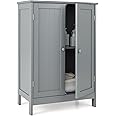 Amazon.com: Giantex Storage Cabinet with Doors and Shelves ...