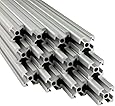 Alu Profil 12 Stück 20x20mm 2m System-, Montage-, Konstruktionsprofil ...
