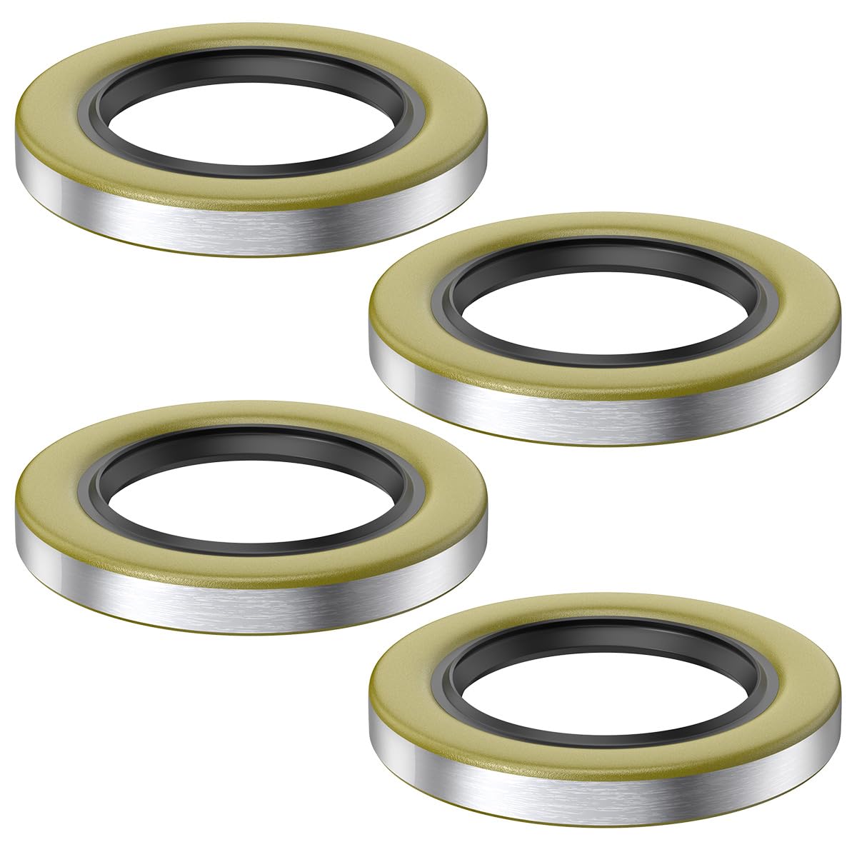 SAQXK 4 Pack 010-036-00 Double Lip Grease Seal for Dexter Texcom RV ...