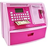Amazon.com : LIKE Talking ATM Savings Bank, Digital Piggy Bank, ATM ...