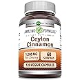 Amazon.com: Amazing Formulas Ceylon Cinnamon 1200 Mg Per Serving | 120 ...