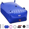 Amazon.com: VEVOR 400L/105.7Gallon Water Storage Bladder, RV Water Tank, 1000D Blue PVC ...