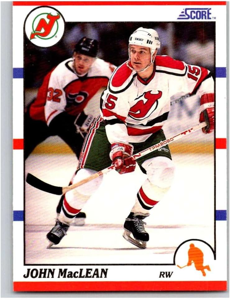 Amazon.com: Hockey NHL 1990-91 Score #190 John MacLean #190 NM NJ ...