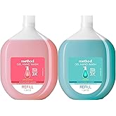 Amazon.com : Method Gel Hand Soap Refill Variety Pack, 1 Waterfall, 1 ...