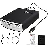 Amazon.com: POSSPO CD DVD Player for Car with USB Port AUX Port, Portable External CD Player ...