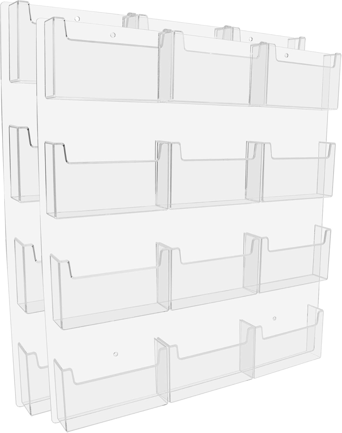 Amazon.com : Marketing Holders 12 Pocket Post Card Display System Clear ...