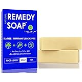 Amazon.com : Remedy Natural Tea Tree Oil Soap Bar for Men/Women (Pack ...