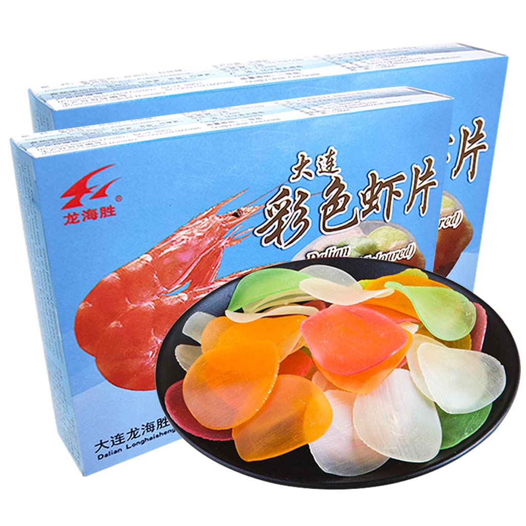 Mua JTEDZI Uncooked Prawn Flavor Chip 6.35 oz / 180g, Colored Shrimp ...