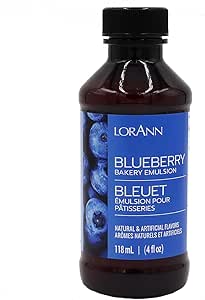 Amazon.com: LorAnn Blueberry Bakery Emulsion, 4 ounce bottle : Grocery ...