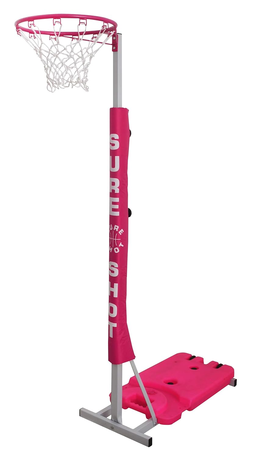 Sureshot Junior Netball Unit Pink With Post - Pink: Amazon.co.uk ...