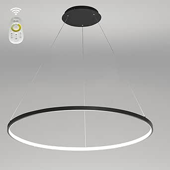 LightInTheBox 80cm Cut LED Ring Pendant Light Dimmable Ceiling Light ...