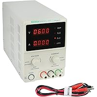 Amazon.com: KORAD KA3005D - Precision Variable Adjustable 30V, 5A DC Linear Power Supply Digital ...