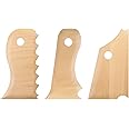 Amazon.com: HARFINGTON 2pcs Pottery Ribs Trimming Tools Pottery Profile ...