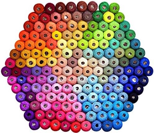 Crochet Thread Set Balls-Crochet Cotton Yarn-Size 8-Crochet Thread ...