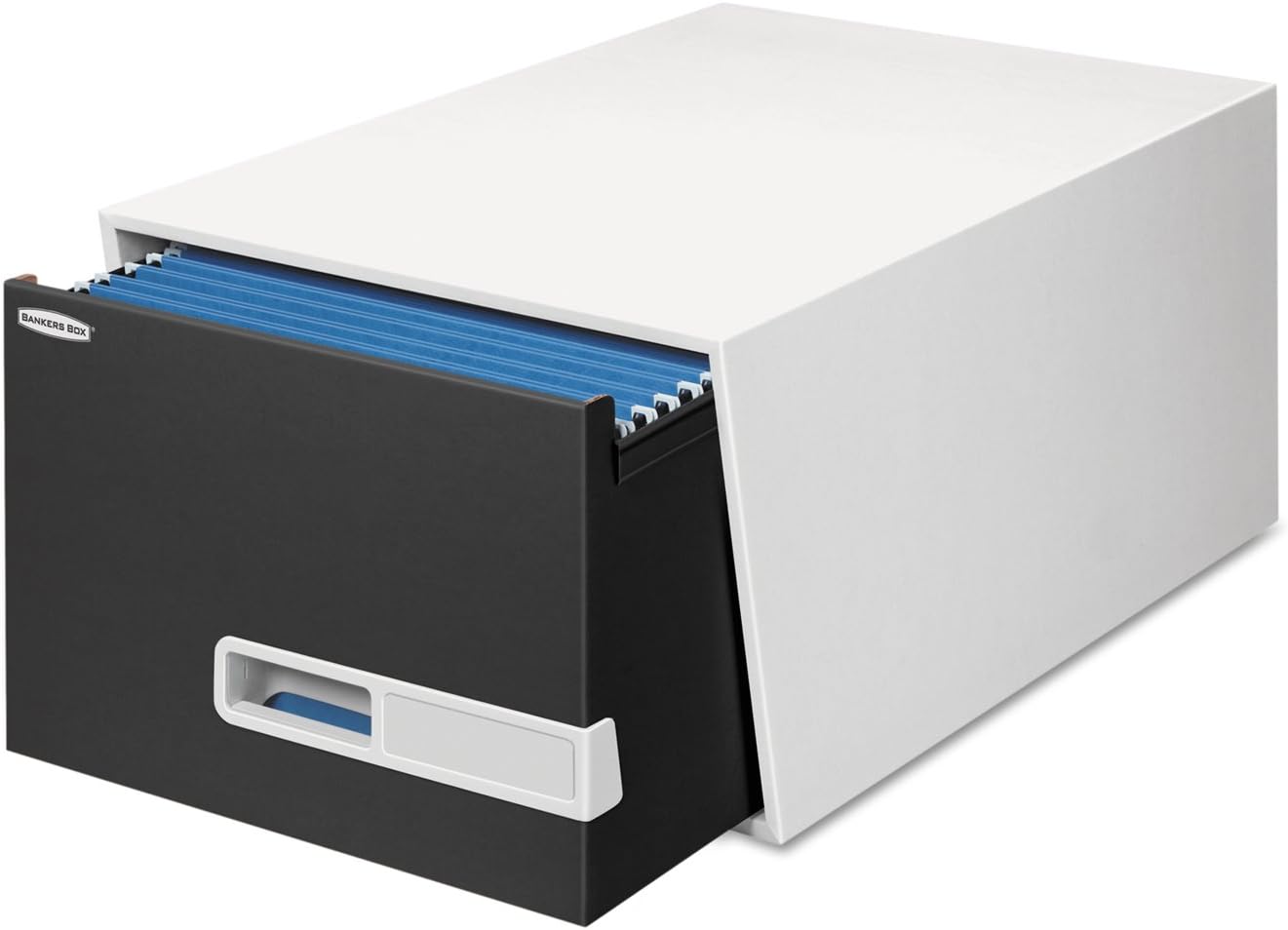 Bankers Box Archivador contemporáneo negro (3792101): Amazon.es ...