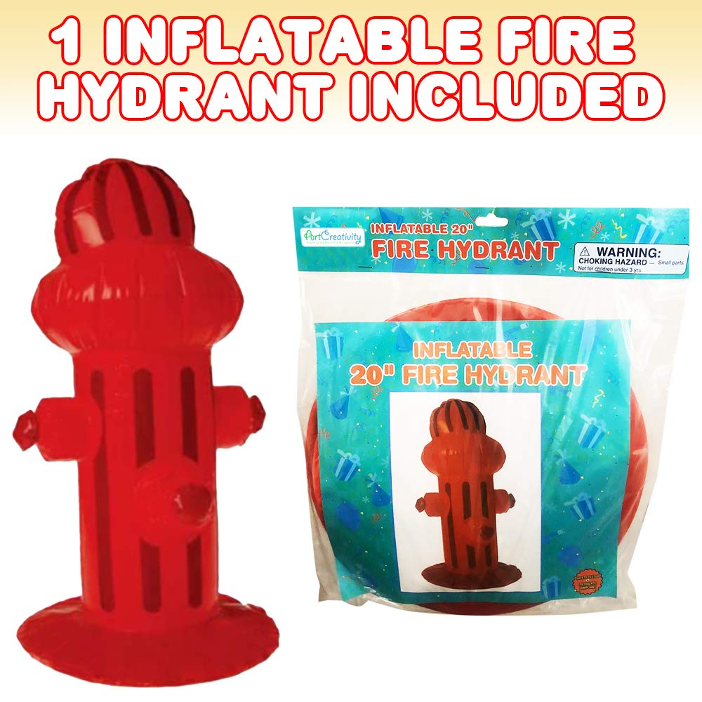 Mua ArtCreativity Inflatable Fire Hydrant, 1PC, Firefighter Party ...