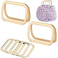 Amazon.com: PH PandaHall 6pcs Purse Replacement Handle Rectangle Bag ...