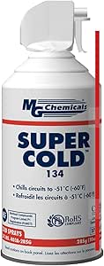 MG Chemicals 403A 134A Super Cold Spray, 285g (10 Oz) Aerosol Can, 403A ...