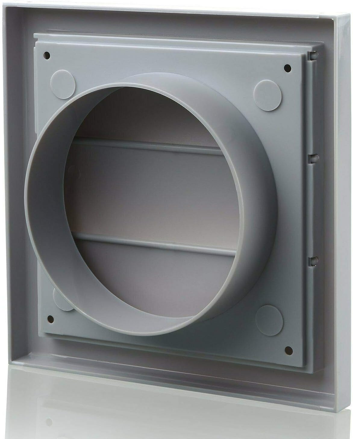 External Ducting Gravity Wall Shutter Grille Stop Back Draught Draft ...