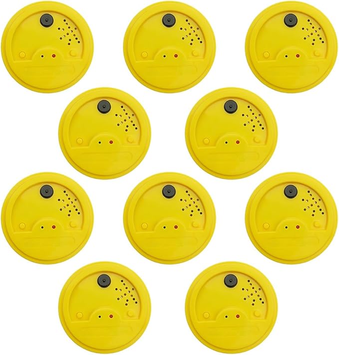 Talking Products, Yellow Talking Tins Voice Recorder, 20 Seconds ...