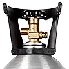 New 20 lb. Aluminum CO2 Cylinder with Siphon Tube & Handle with CGA320 ...