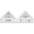Amazon.com: Creative Grids 90 Degree Double-Strip Quilt Ruler ...