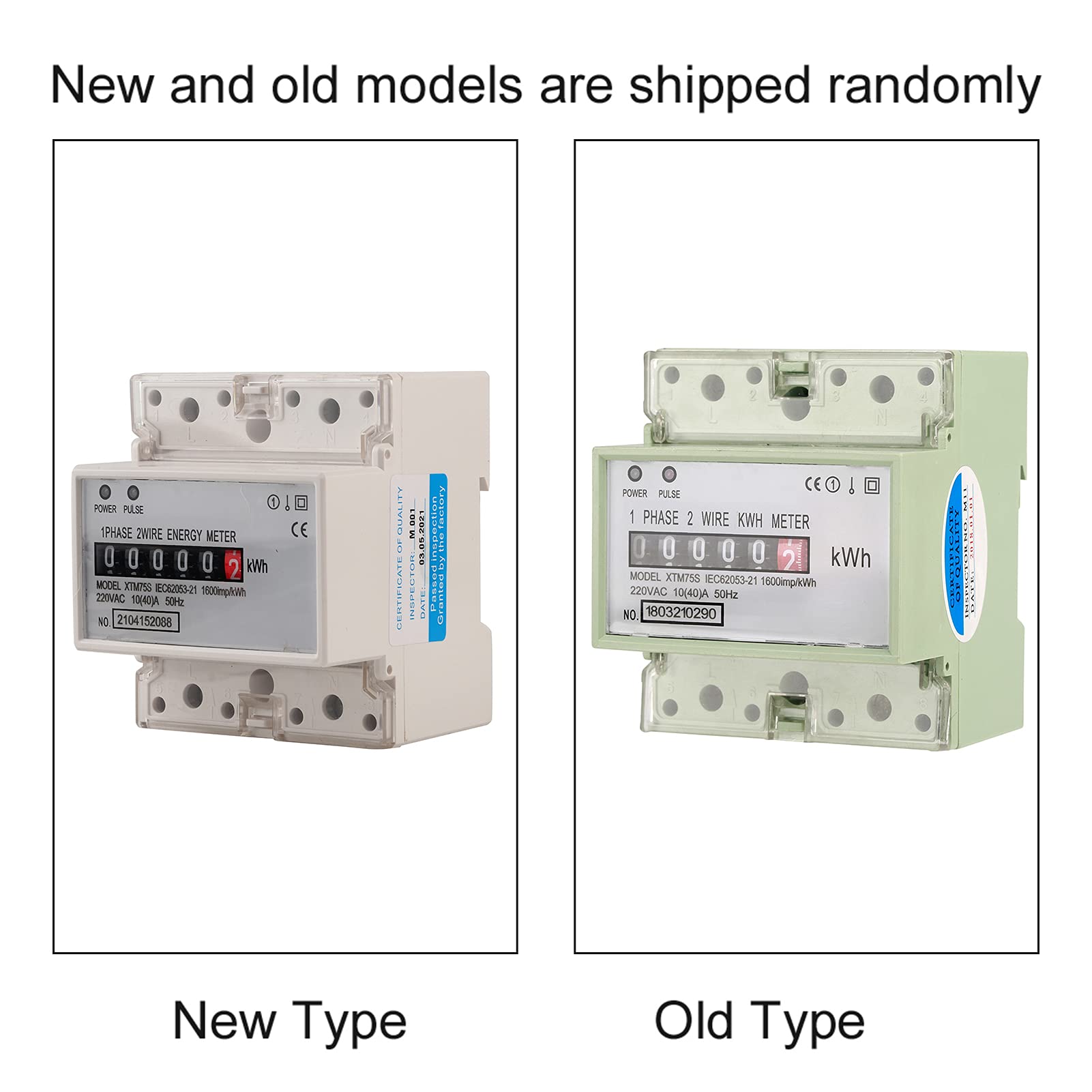 Mua Yosoo XTM75S DIN Rail Electric Meter, Electric Energy Meter, 1 ...