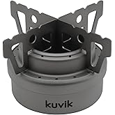 Amazon.com: Kuvik Titanium Siphon Alcohol Stove with Folding Legs ...