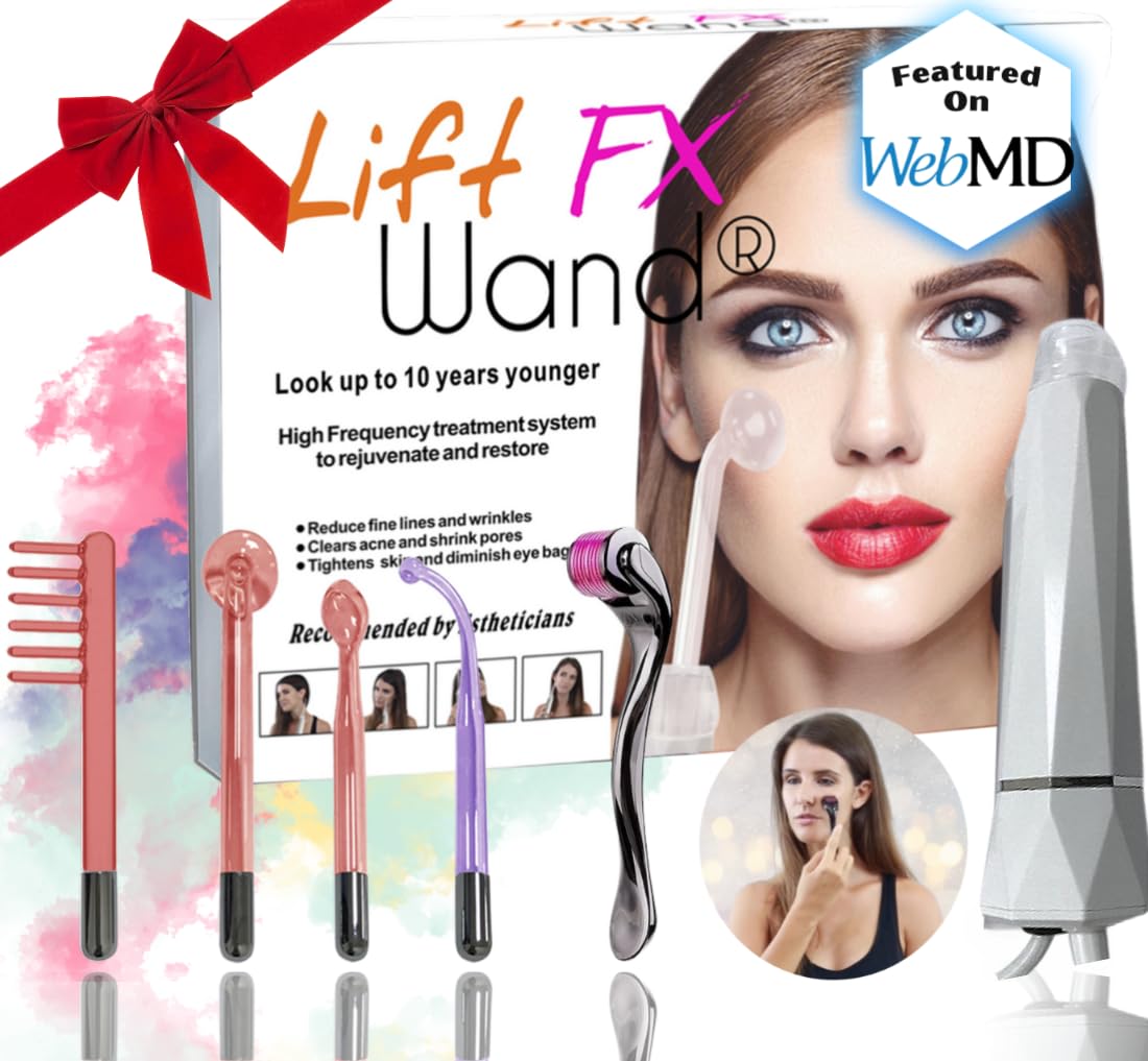 Lift Wand FX Premium High Frequency Wand w/ 5 Attachments Includes 0 ...