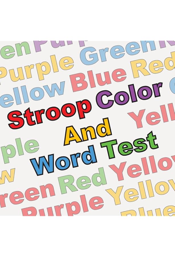 What Is The Stroop Color Word Test