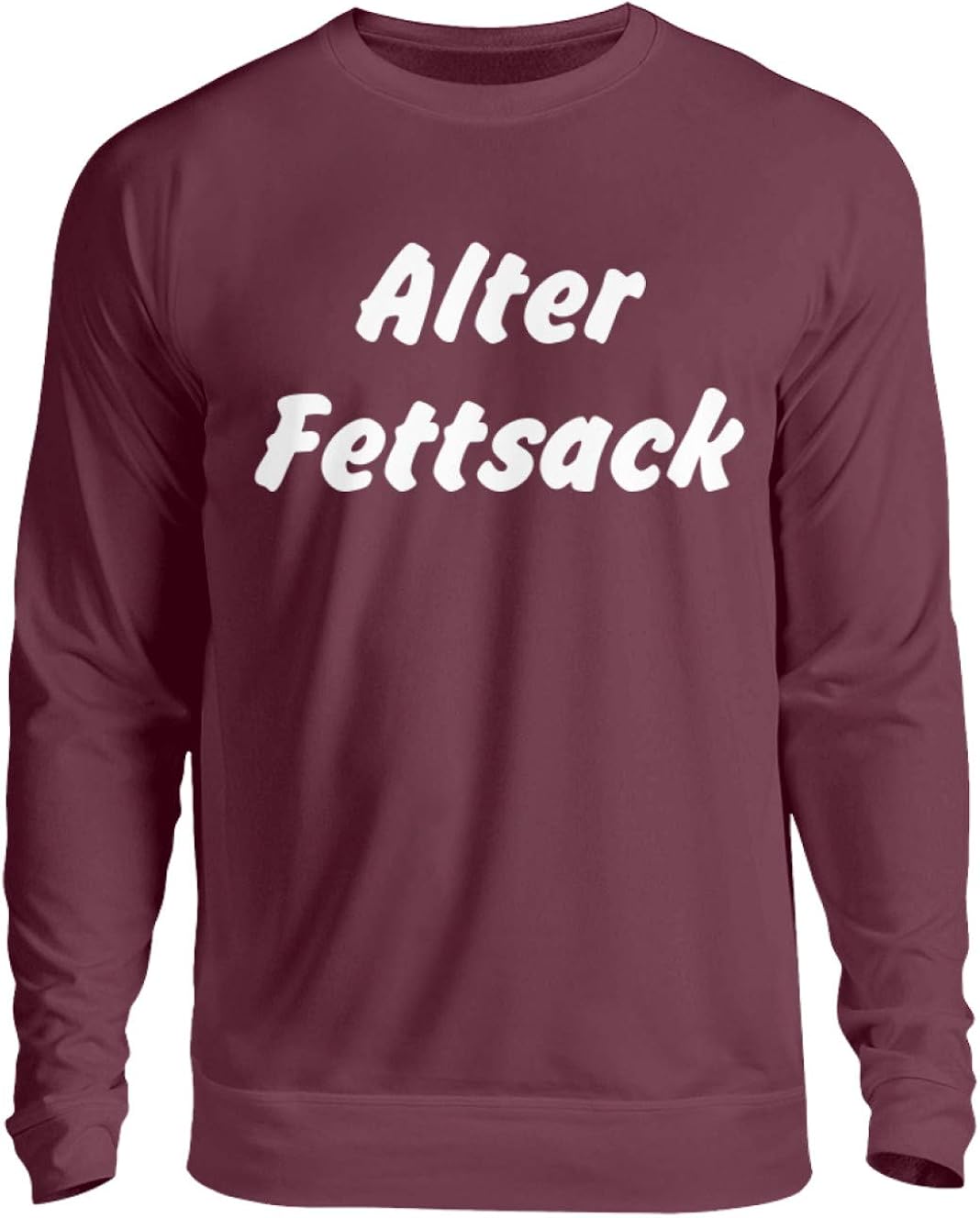 generisch Alter Fettsack - Unisex Pullover: Amazon.de: Bekleidung