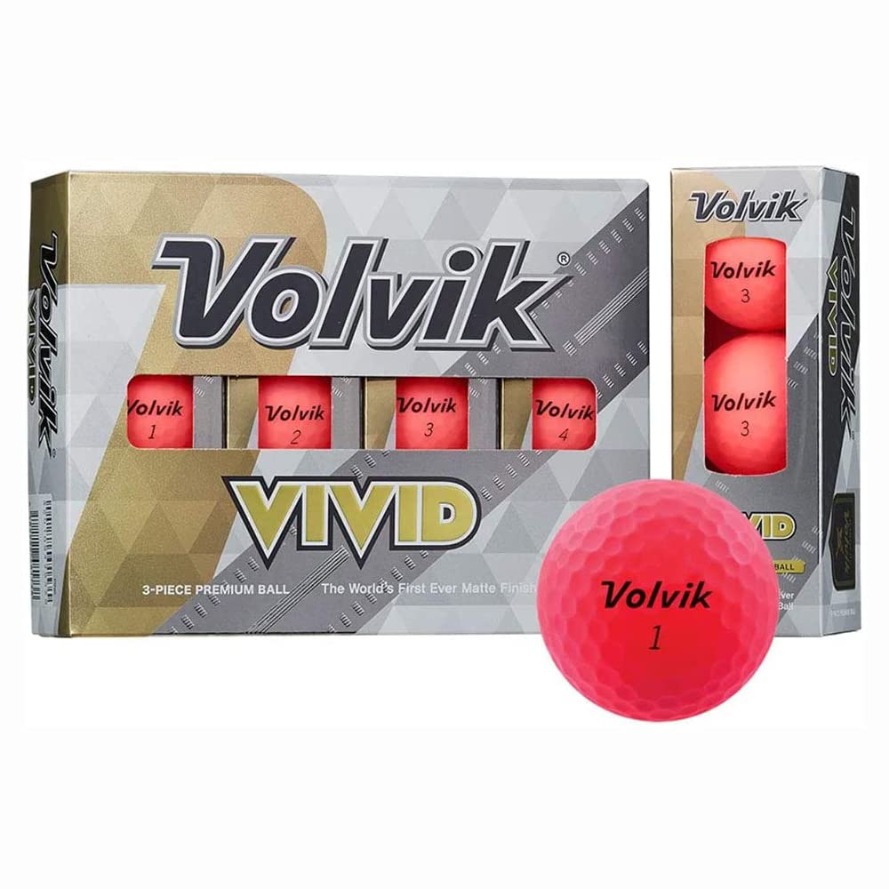 Mua 2022 Volvik Golf Ball VIVID 22 Pink trên Amazon Nhật chính hãng ...