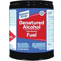 Klean-Strip CSL26 Denatured Alcohol, 5-Gallon, No Size - Paint ...