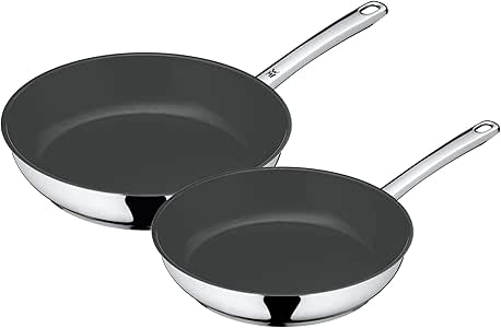 Amazon.com: WMF 0741609990 Pans Set of 2 Cromargan with Ceramic Coating ...