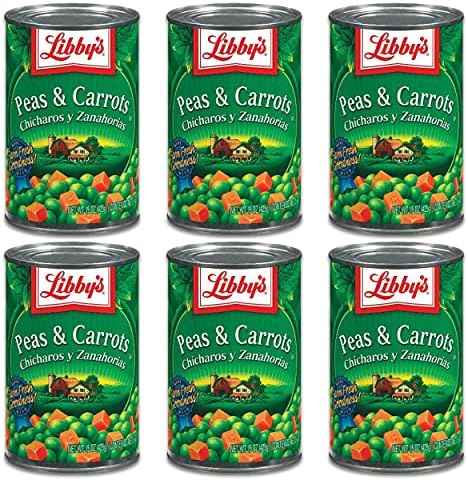 Libby's Peas & Carrots 15 Oz (Pack of 6) | Pricepulse