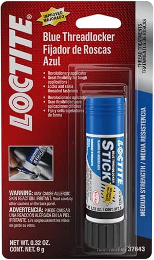 LOCTITE 37643 Blue Medium Strength Threadlocker Stick - 9 g: Amazon.ca ...