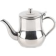 Amazon.com | Teapot, 500 ML Stainless Steel Tea Pot Tea Kettle ...