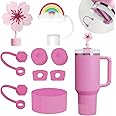 Amazon.com: Stanley Cup Accessories Set Including 6 Pcs Silicone Spill ...