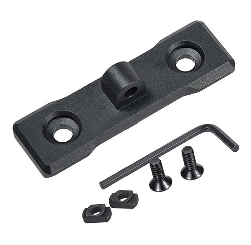 HooGou Low Profile Aluminium Bipod Mount Adapter for M-LOK Harris ...