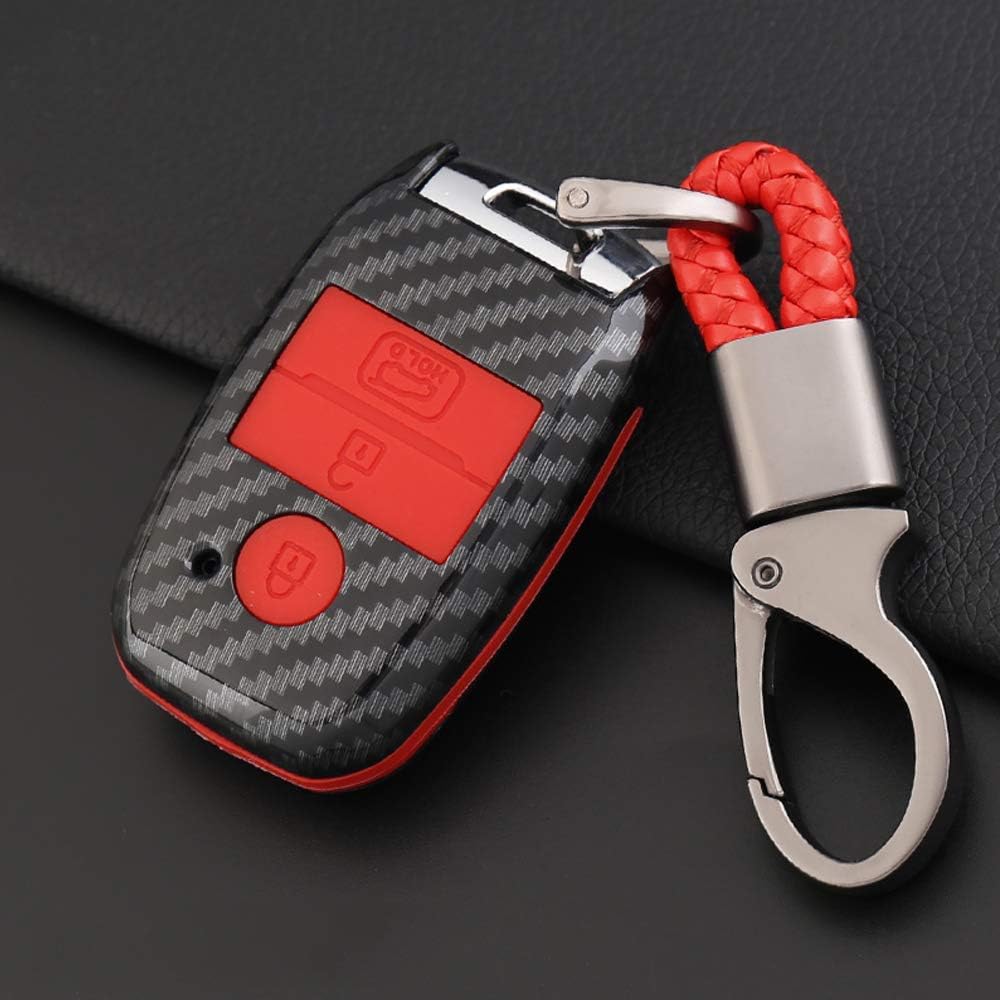 Couverture De Clé De Voiture,3 Buttons Car Key Protective Cover Shell ...