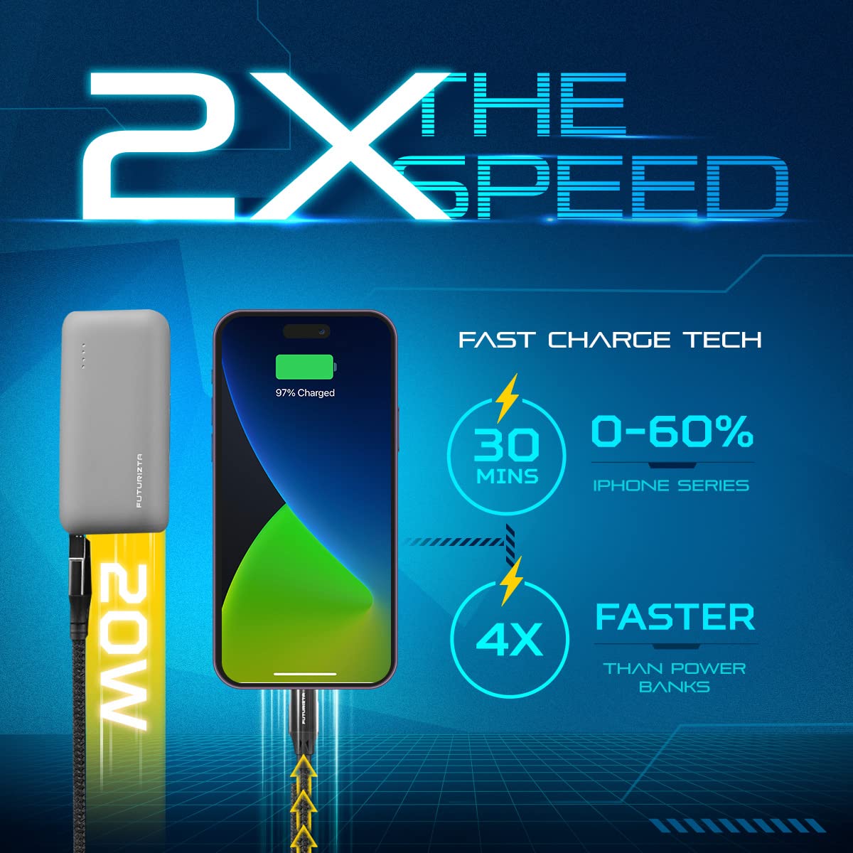 Mua Pixy Mini Smallest 5000mAh Portable Charger Compact Light Tiny ...
