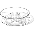 Amazon.com - BINO Plastic Round Turntable Organizer with 6 Compartments ...