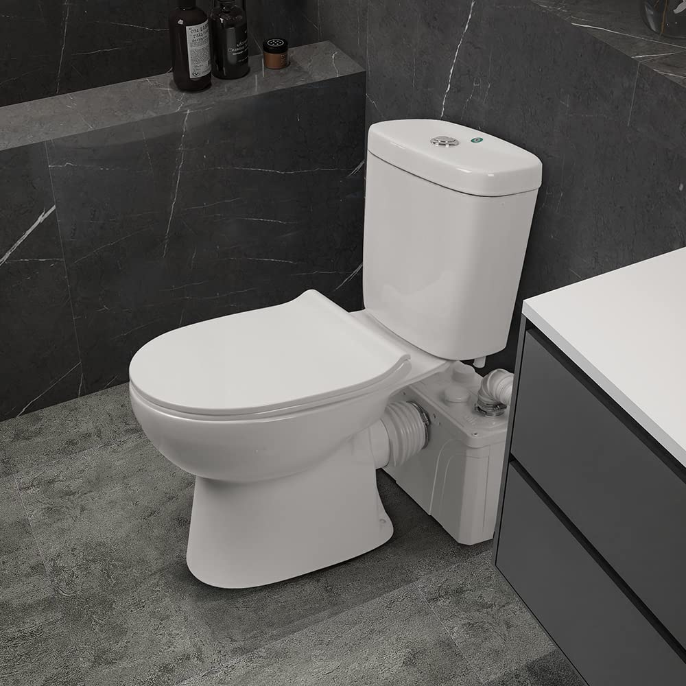 Mua 500watt Macerating Toilet with Macerator Pump, Upflush Toilet ...