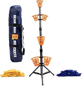 Amazon.com: B3 Bean Bag Bucketz; Outdoor Backyard Game for Adults and ...