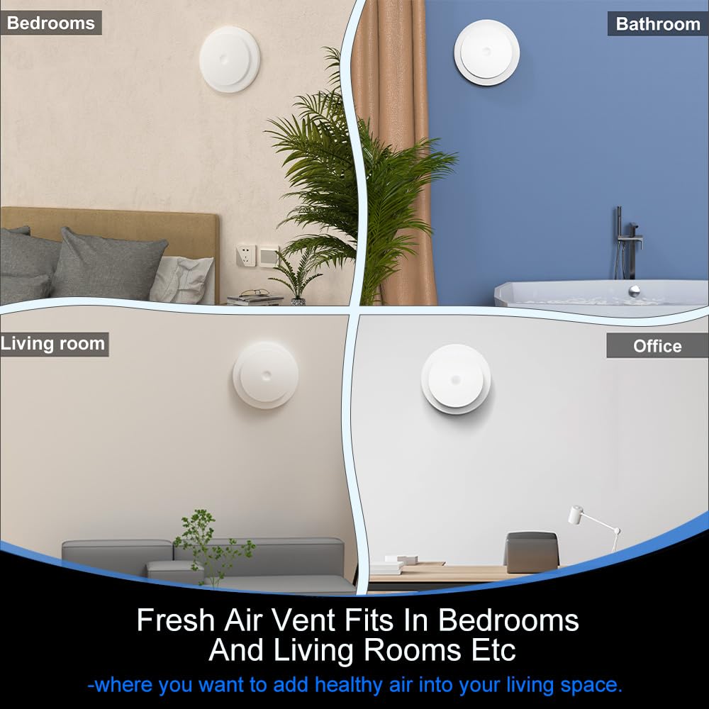 Mua KCVENTSAIR Passive Air Vent 4inch For Fresh Air Environment Energy ...