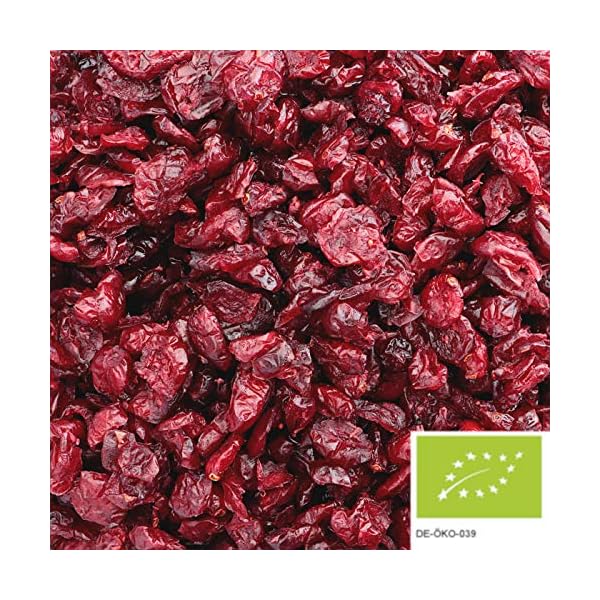 Kamelur 1kg BIO Cranberry getrocknet - Aromatische Cranberries ohne ...