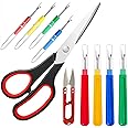 Amazon.com: 10 Pcs Sewing Seam Rippers, 4 Big and 4 Small Handy Stitch ...